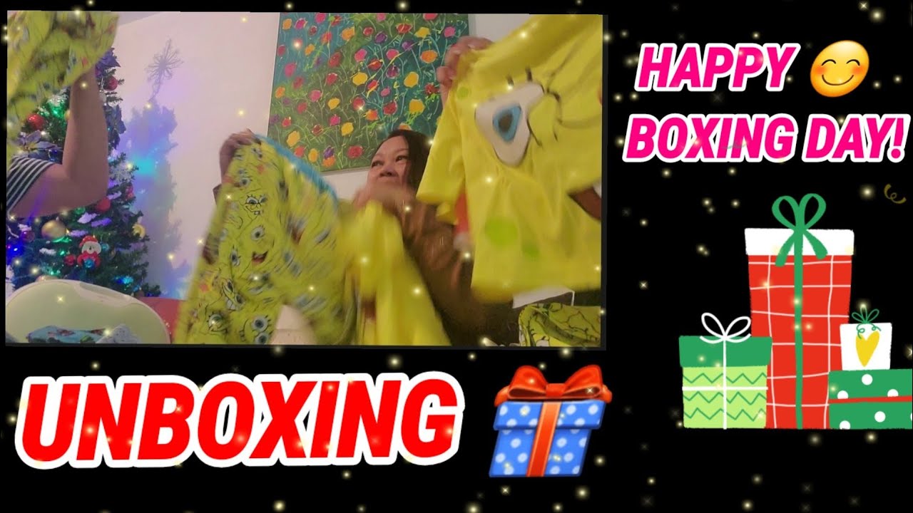 BOXING DAY GIFTS OPENING (FAMILY IS LOVE) - YouTube