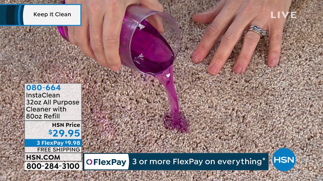 InstaClean All Purpose Cleaner w/80 fl. oz. Refill Fres... - YouTube