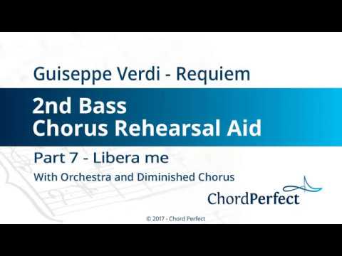 Verdi's Requiem Part 7 - Libera Me - 2nd Bass Chorus Rehearsal Aid ...