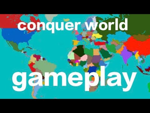 conquer countries game full gameplay | I conquered america | war games ...