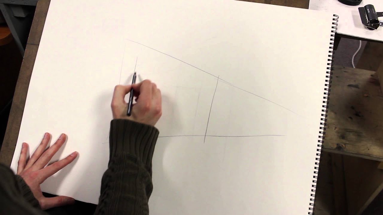 Adding Details to Your Perspective Drawings - YouTube