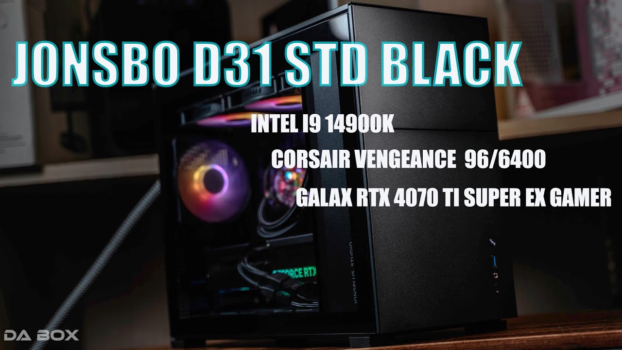 Jonsbo D31 STD Black [PC Build] 14900K+ GALAX GeForce RTX™ 4070 Ti ...