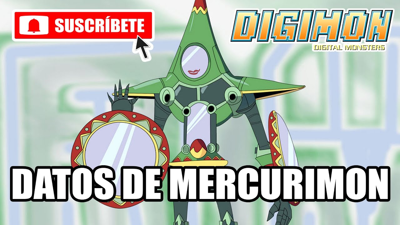 HISTORIA DE MERCURIMON Y TODAS SUS EVOLUCIONES DE DIGIMON - YouTube