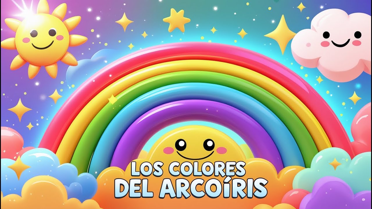 🌈 ¡Aprende los Colores del Arcoíris! Video Educativo para Niños ...