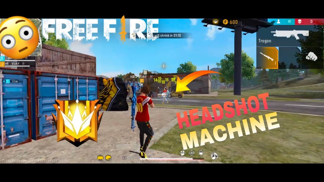 Headshot Machine Must watch Gameplay 🔥 Rank Pushing Duo Vs Squad 🤯 ...