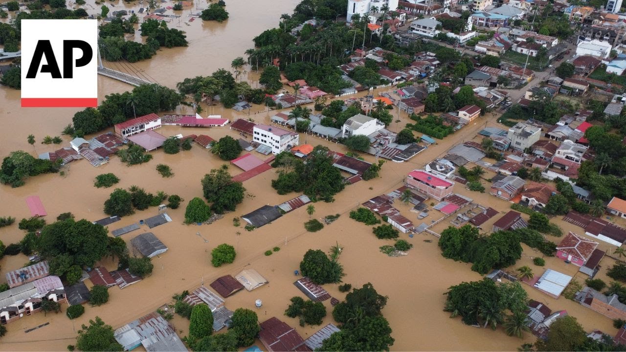 Bolivia declares emergency after floods kill dozens - YouTube
