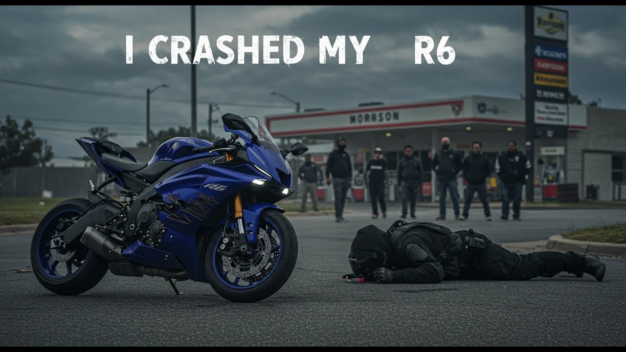 I CRASHED MY YAMAHA R6! HERE'S THE SHOCKING STORY | R6 CRASH | THE MOST ...