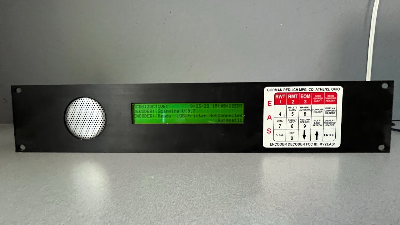 Unboxing/Setup of the Gorman Redlich EAS-1 ENDEC - YouTube