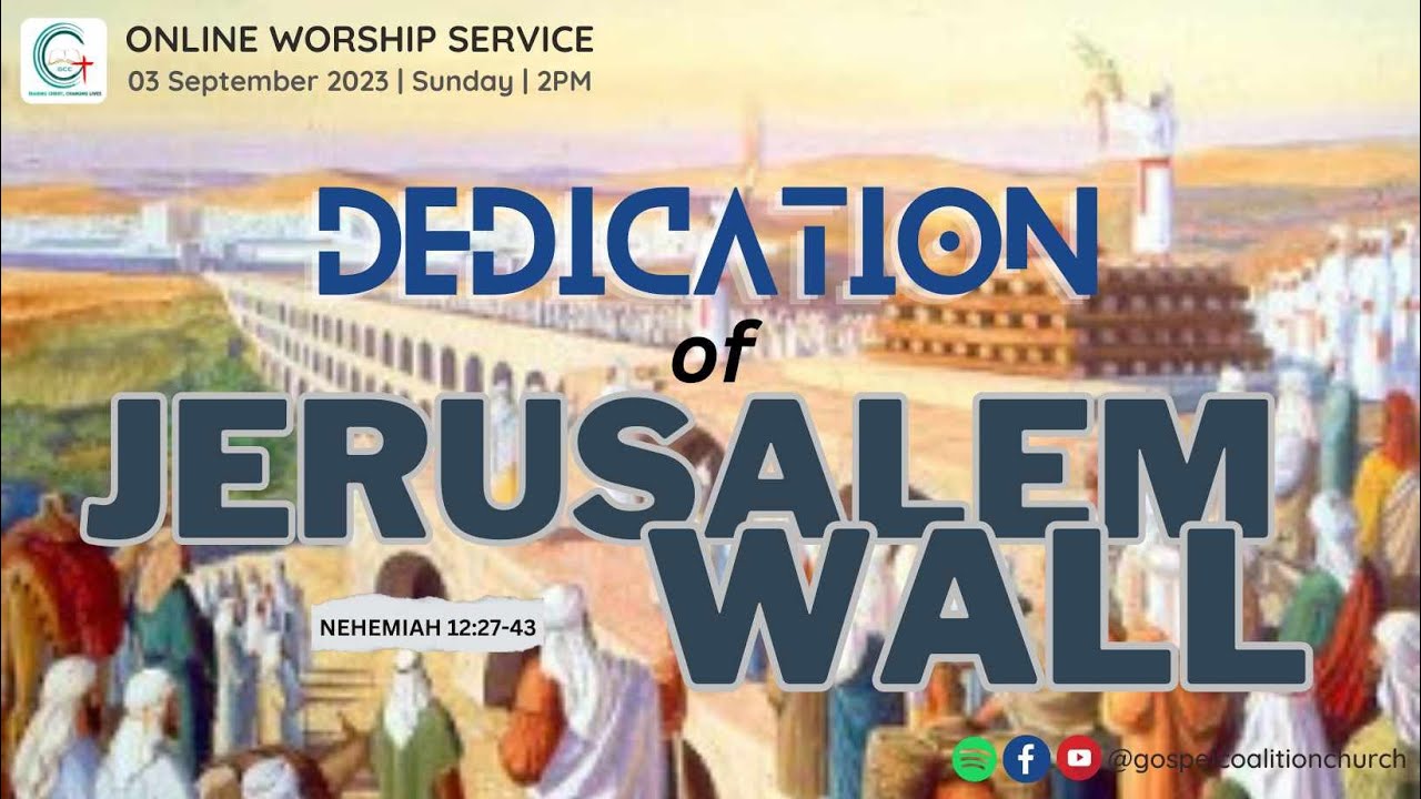 Dedication of Jerusalem's Wall - YouTube