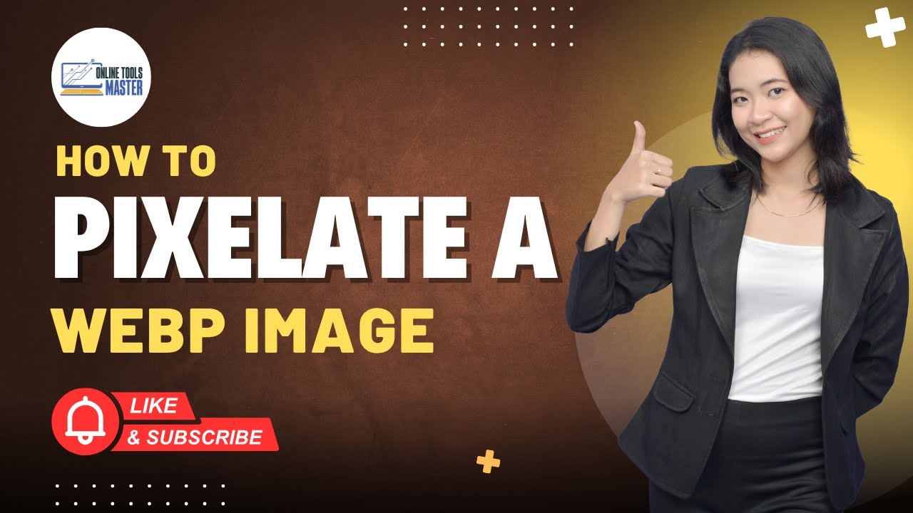 How to Pixelate a WebP Image Online | WebP Pixelator Tutorial by Online ...