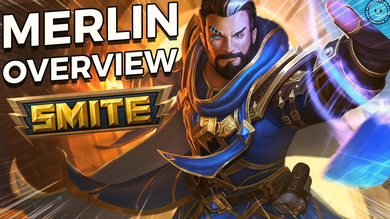 SMITE NEW 6.1 UPDATE ARRIVES WITH MERLIN! MERLIN OVERVIEW, GAMEPLAY ...