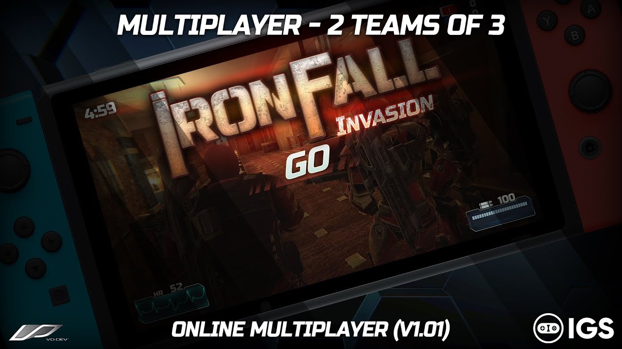 IRONFALL Invasion: Multiplayer - 2 Teams Of 3 (V1.01) | Nintendo Switch ...