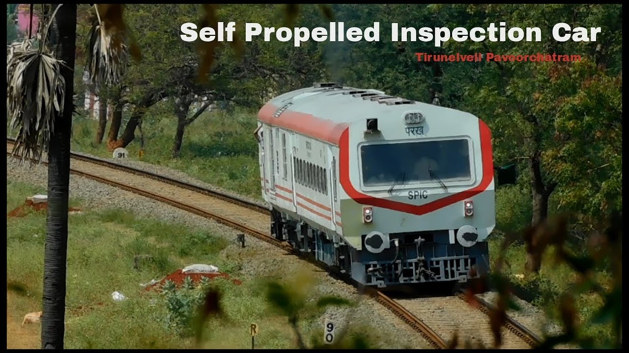 Self Propelled Inspection Car (SPIC) in Southern Railway, Inspection ...