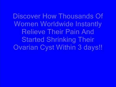 ovarian septated cyst - YouTube