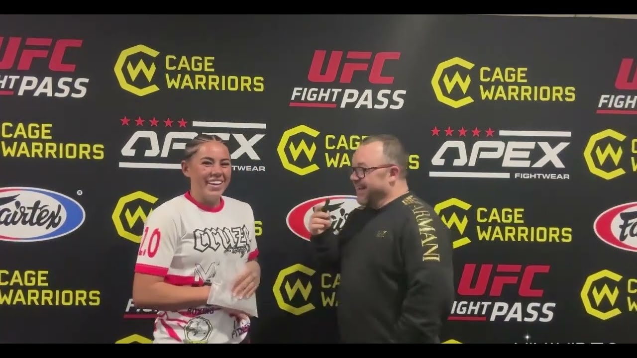 Kennedy Freeman | Cage Warriors 164 | MMA UK News - YouTube