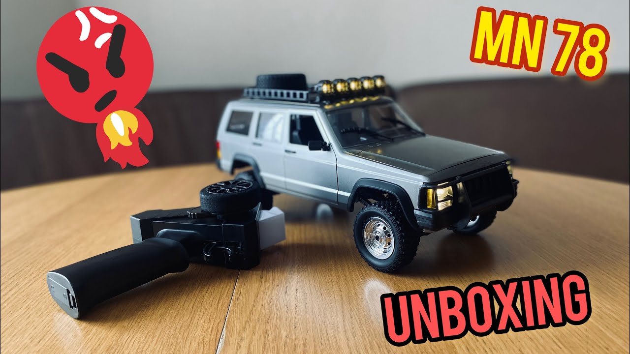 MN78 JEEP Cherokee Unboxing и ОБЗОР мини RC ТРОФИ | 5000 руб. на ВЕТЕР ...