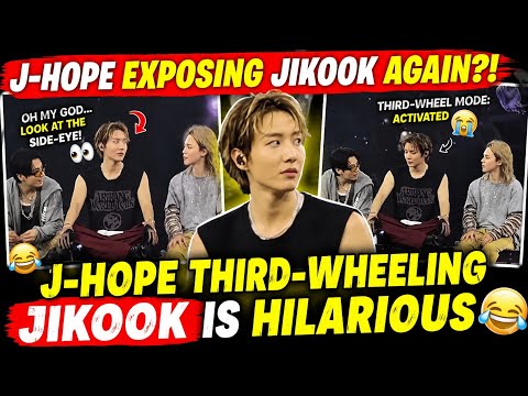 🔴J-Hope Exposing Jikook Again?! LOOK AT THAT SIDE-EYE 😭 #Jikook #bts 