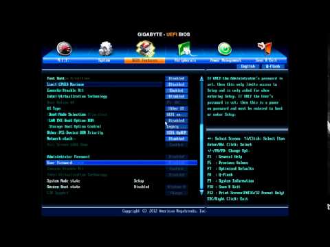 1º ADS, Bios AMI UEFI Bios - YouTube