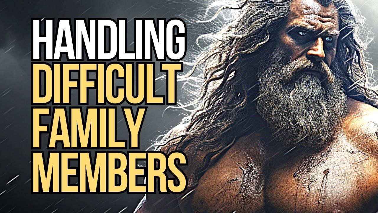 4 STOIC Insights for Handling Difficult Family Members - YouTube