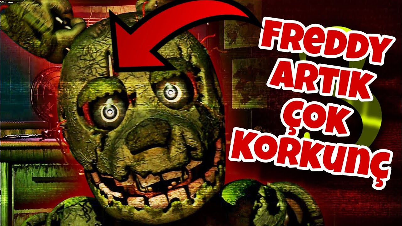 FREEDY ARTIK ÇOK KORKUNÇ - Five Night At Freddy's 3 - Freddy Oyunu ...