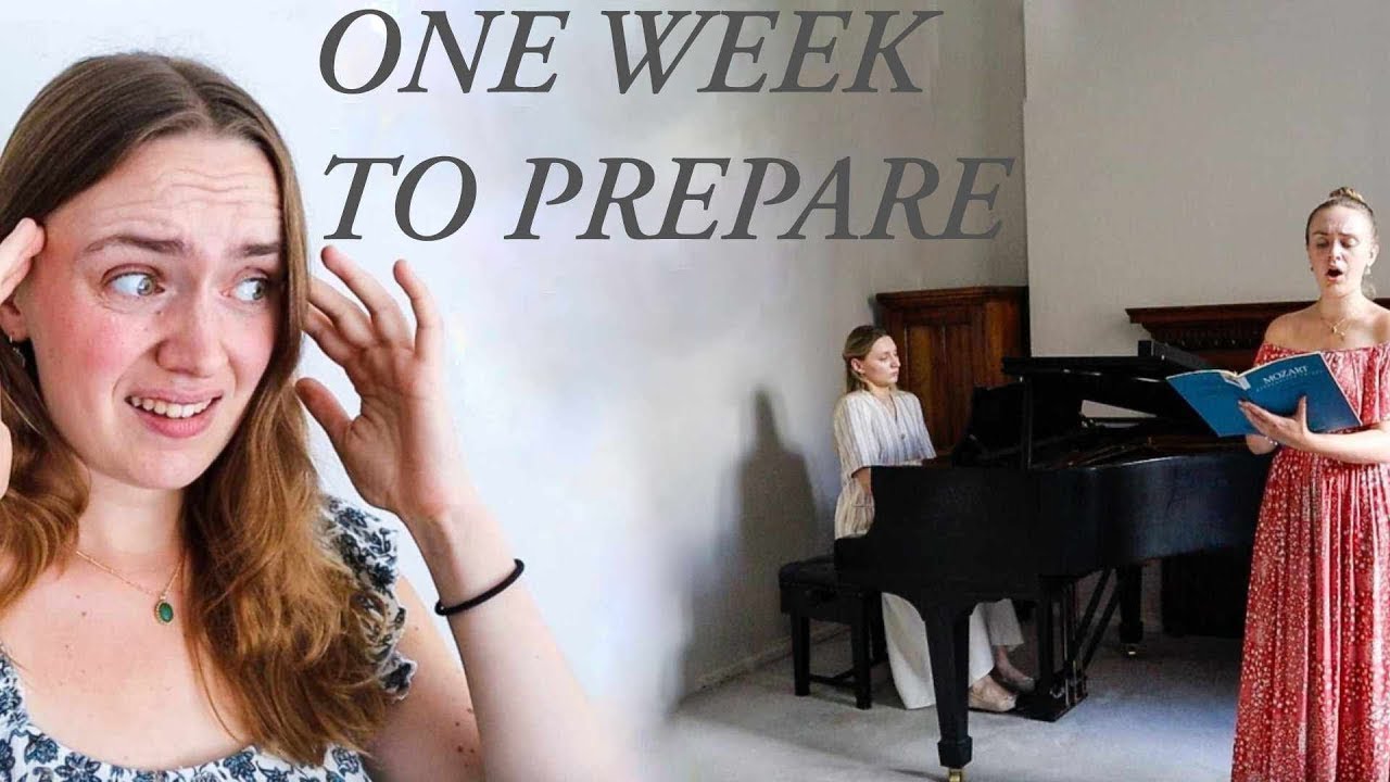 Concert Day and Beyond | Week in the Life of an Opera Singer Part 1:# ...