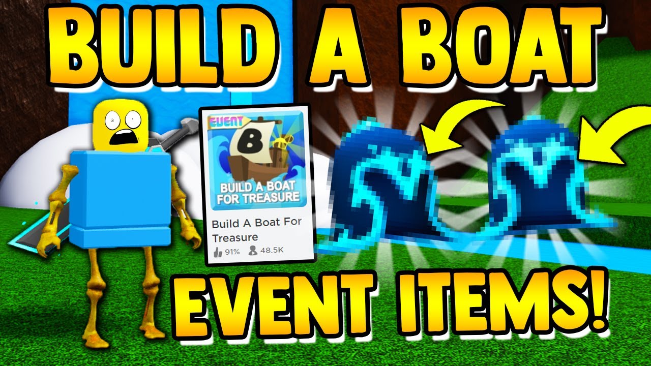 *NEW* SECRET ITEM & EVENT??? | Build a boat for Treasure ROBLOX - YouTube