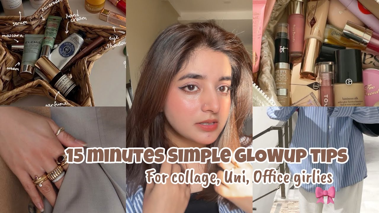 5 instant Grooming Tips every Girl should try| 15 minutes Simple GLOWUP ...