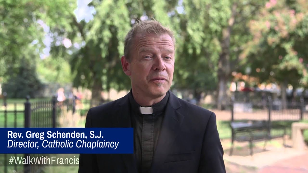Rev. Greg Schenden Makes his #WalkwithFrancis Pledge - YouTube