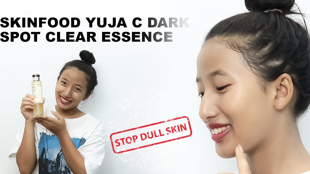 Introducing the SKINFOOD Yuja C Dark Spot Clear Essence - YouTube