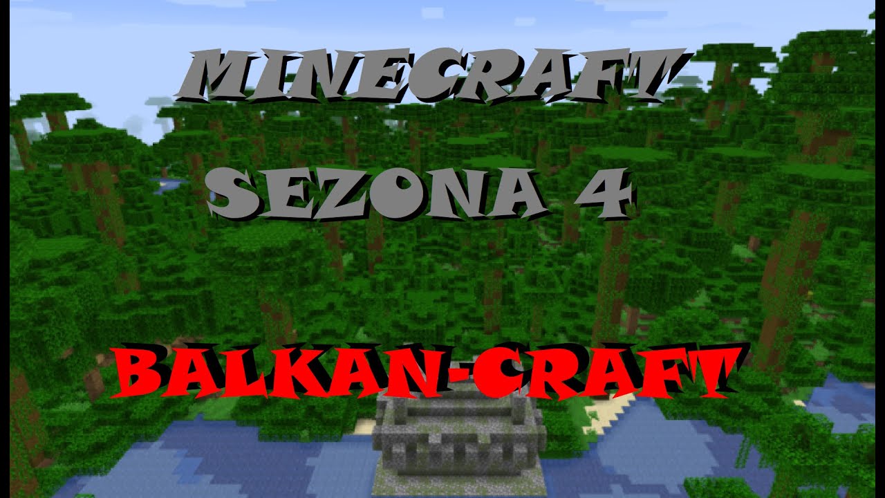 Minecraft Server Sezona 4! Balkan-craft - YouTube