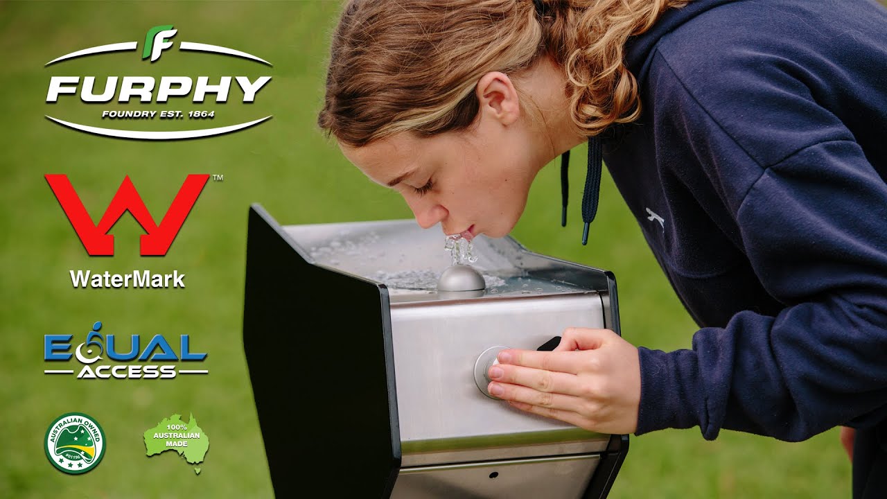 Furphy Foundry - Furphy Aqua-Hub Drinking Fountain - YouTube