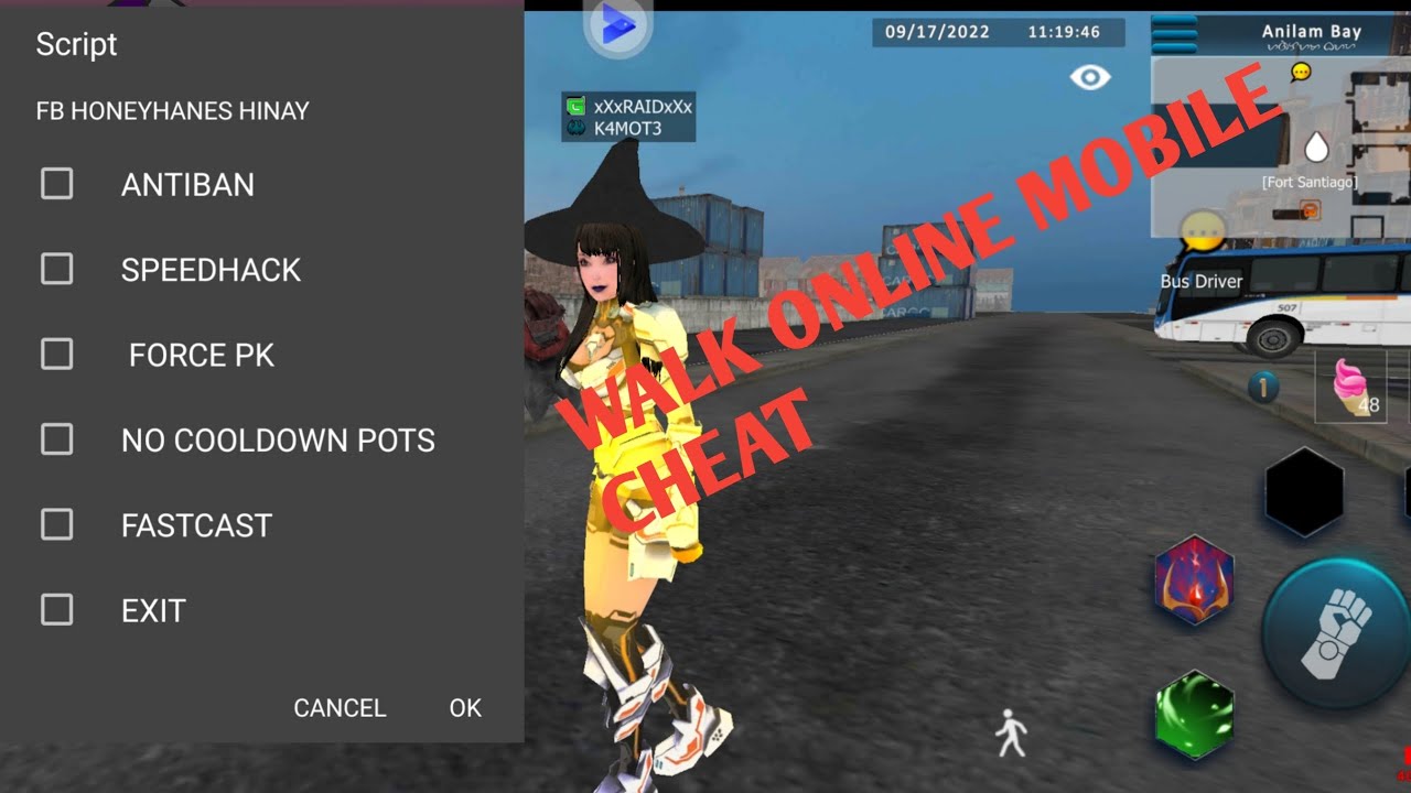 WALK ONLINE MOBILE CHEAT - YouTube