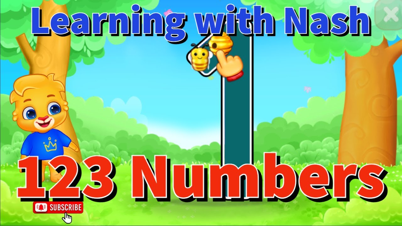 Learn with 123 Numbers - Count and Write numbers 1-20 - YouTube