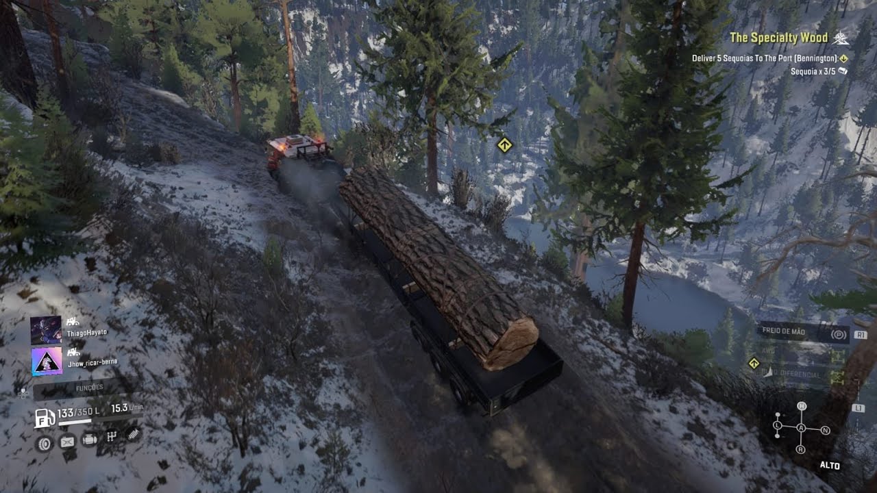 Snowrunner: Map Mod HIGHWAY HAULIN - YouTube