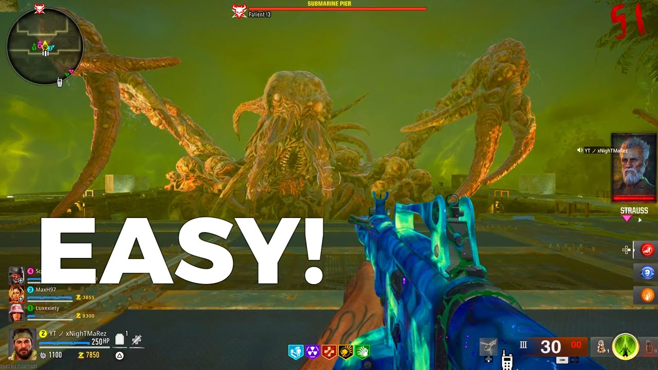 BO6 Zombies - Terminal Dark Ops Challenge, NO DOWNS! (Complete Terminus ...