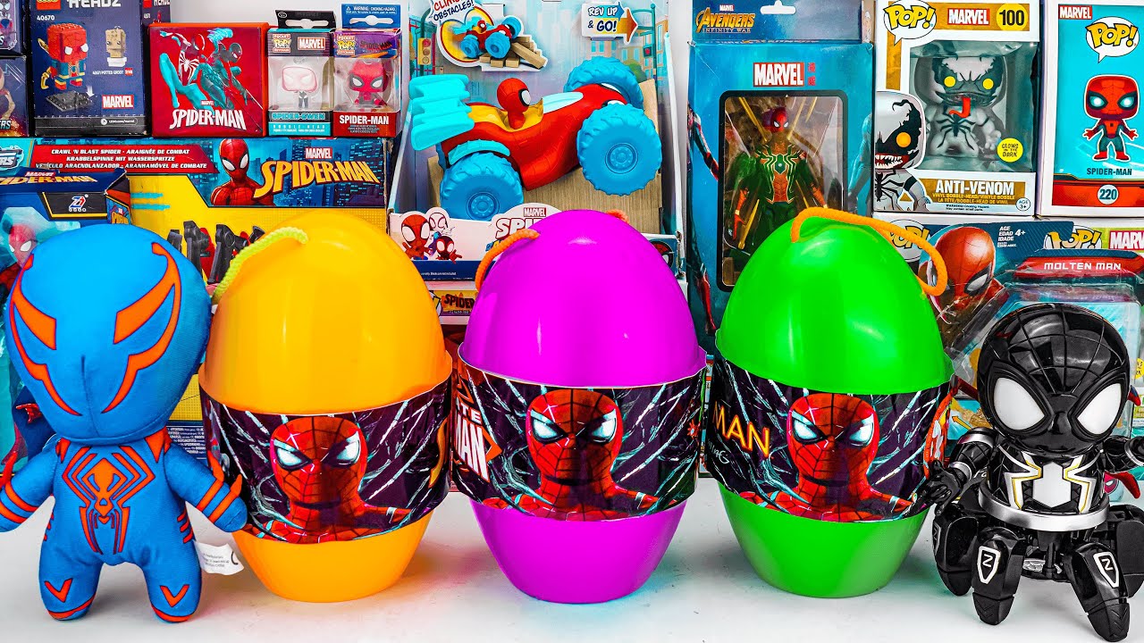 Spider-Man Toy Collection Unboxing Review| Spidey and His Amazing ...