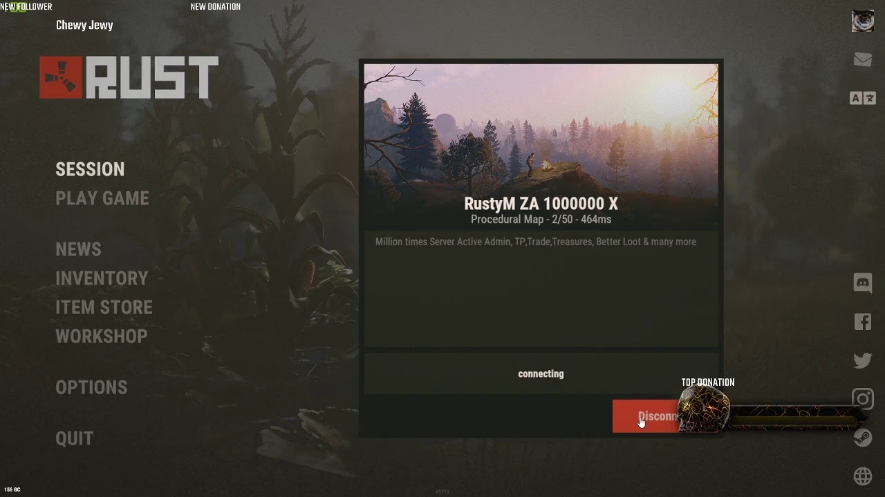 rust solo on a 100000x just to mess around for a little - YouTube
