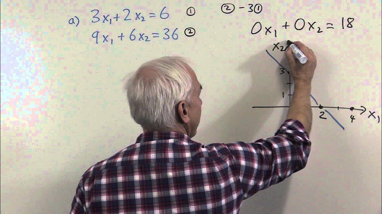 MATH1131 Linear Algebra: Chapter 4 Problem 2 a - YouTube