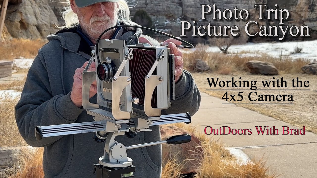 Photography Trip to Picture Canyon in southeast Colorado. Working with the 4x5 large format ...