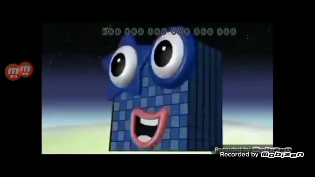 0 to Absolute infinity Number blocks 256x speed - YouTube