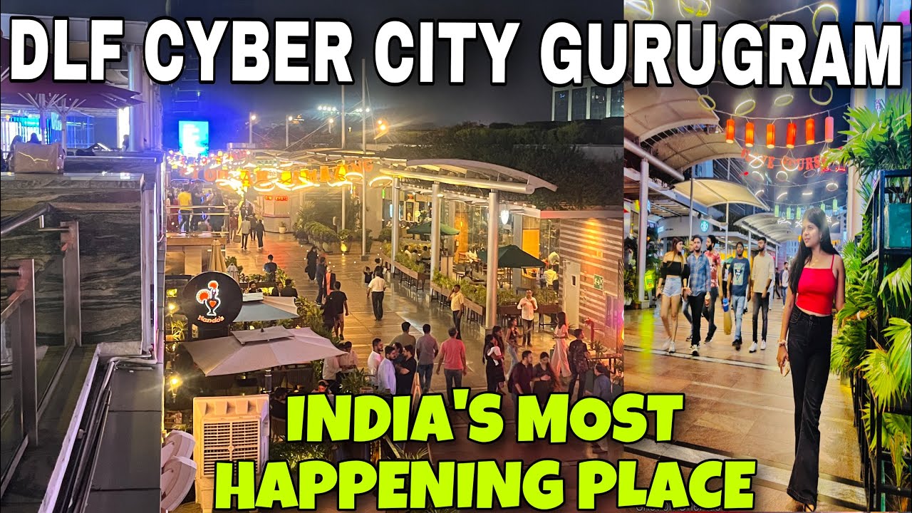DLF Cyber Hub in Gurgaon - Cyber City | first time visiting 😍| Annu’s ...