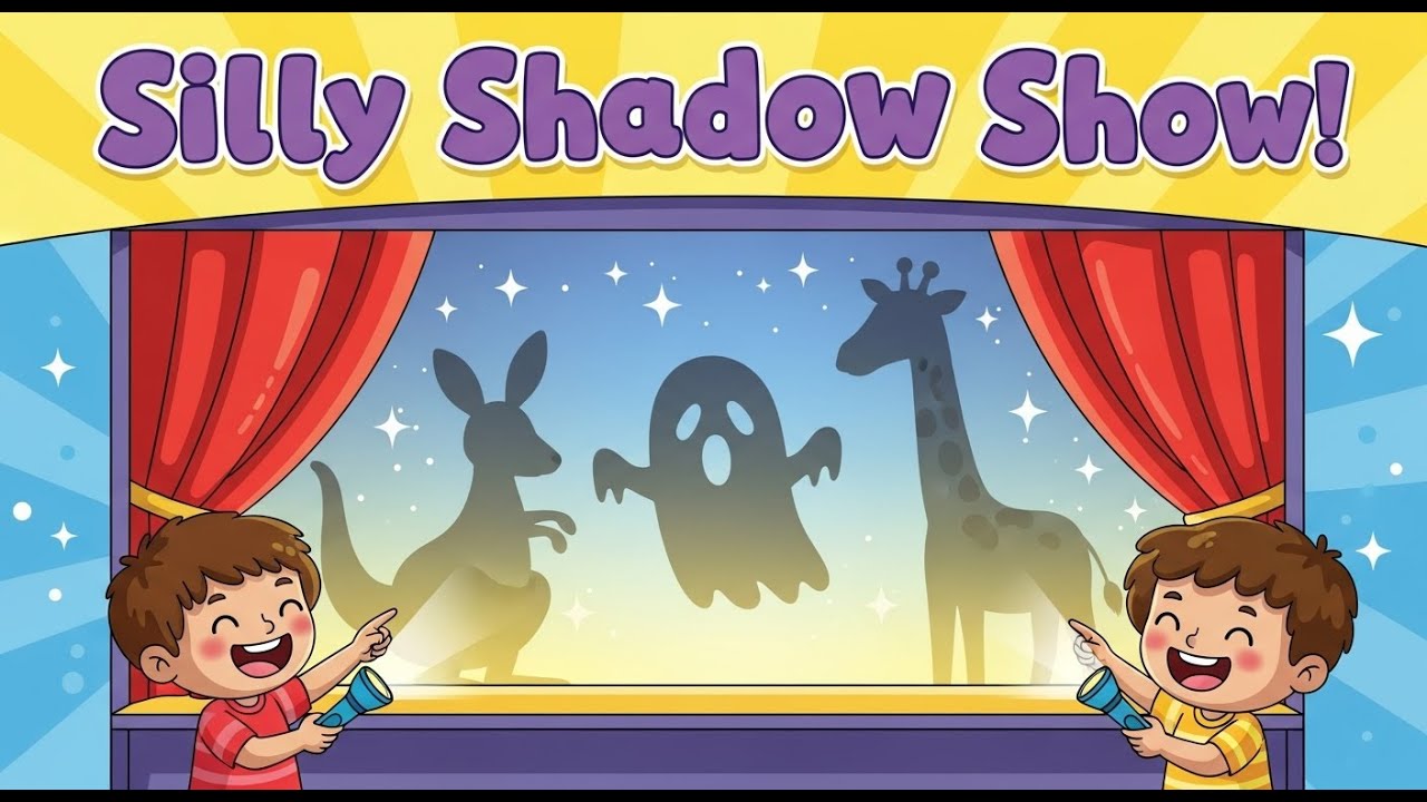 Silly Shadow Show | Guess the Shadow Puppet! Fun Preschool Learning ...