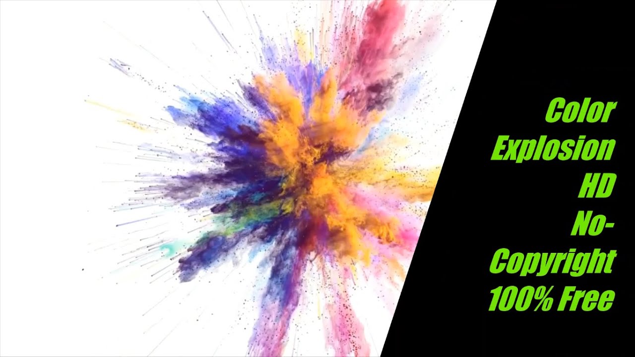 Color Explosion HD | No Watermark | Free Download - YouTube