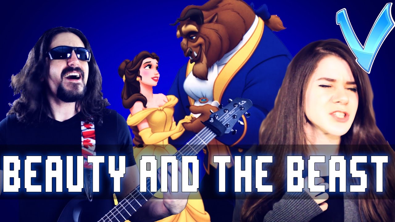 Beauty and the Beast "Epic Rock" Cover (Little V feat Adrisaurus) - YouTube