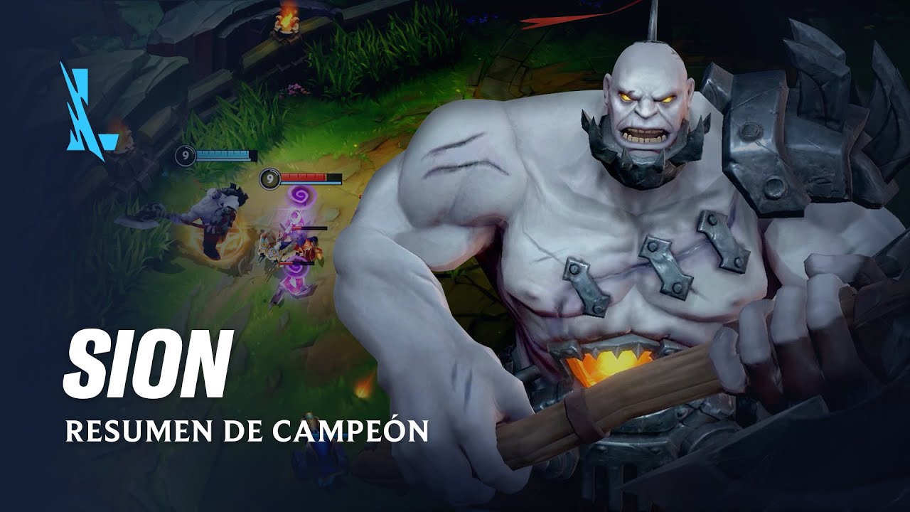 Resumen de Sion | Jugabilidad - League of Legends: Wild Rift - YouTube