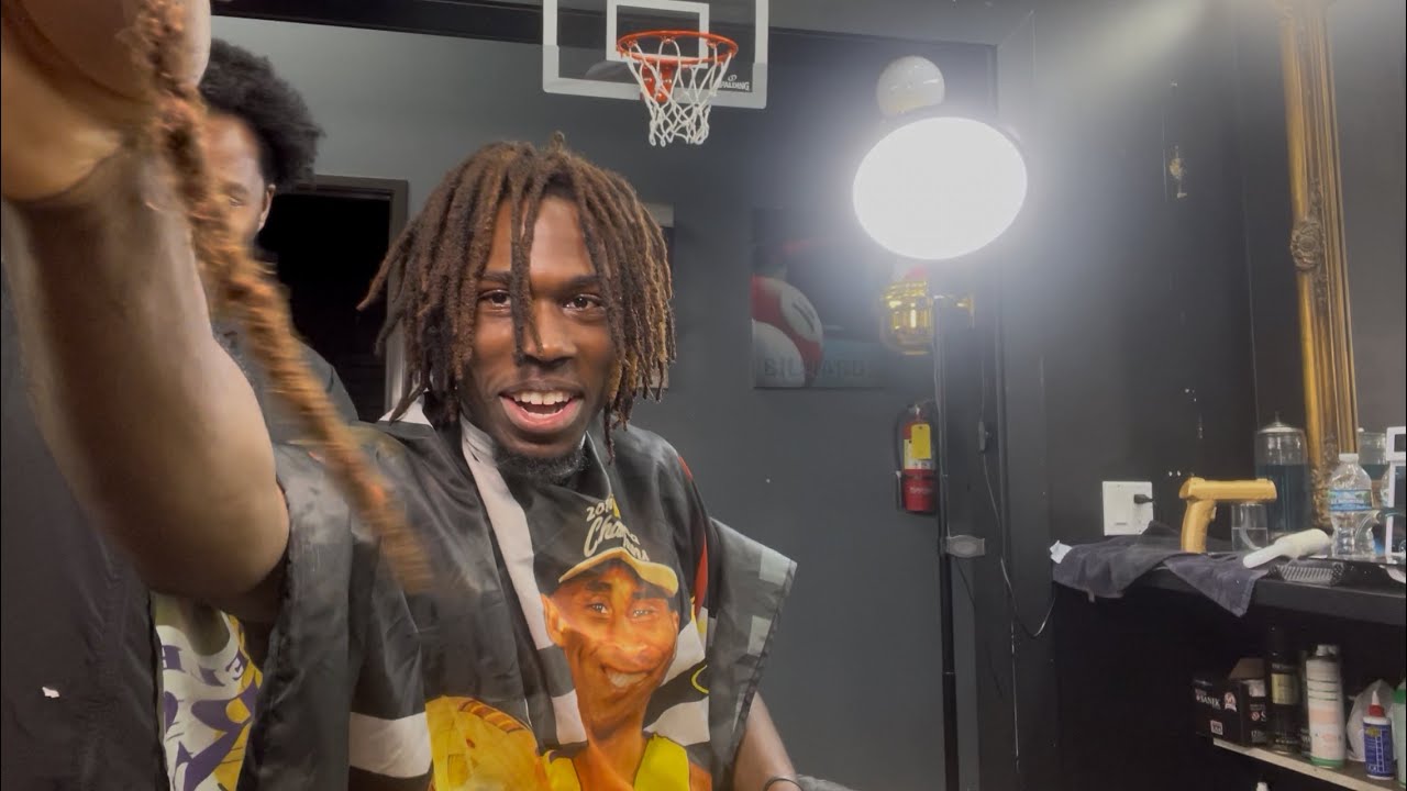 I CUT MY DREADS OFF 😭💔 - YouTube