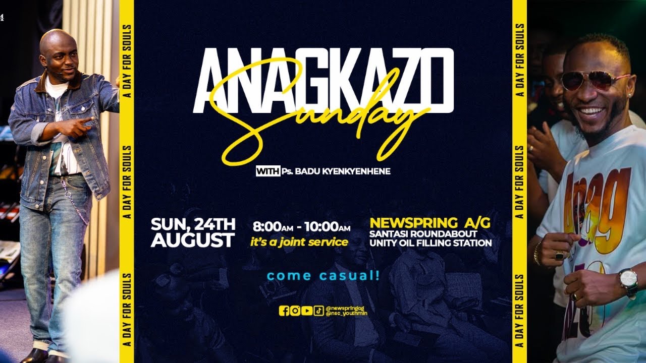 ANAGKAZO 2025 SUNDAY SERVICE || 24-08-2025 || NEWSPRING CHAPEL AG - YouTube