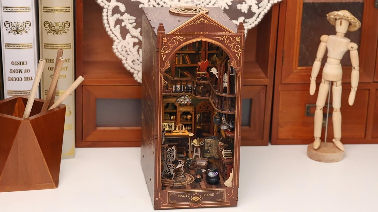 Magic Shop Book Nook, Build Your Magic World - YouTube