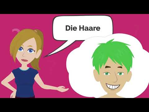 Deutsch lernen A1 | die Körperteile | Wortschatz | Quiz | @hallodeutschschule