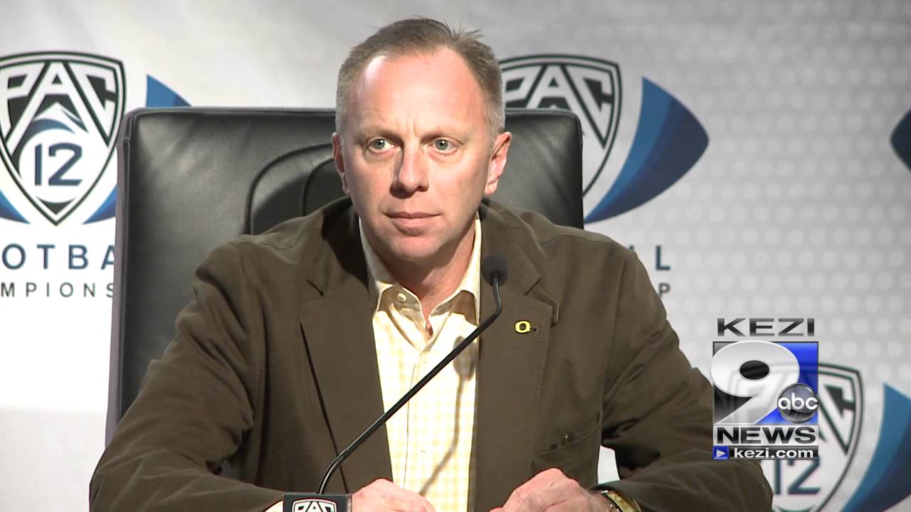 AD Rob Mullens on PAC-12 title game, Scott Frost (11/30/14) - YouTube